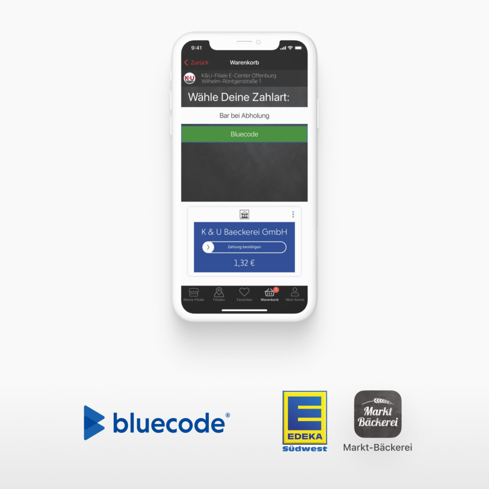 Bestell-Apps von EDEKA Südwest setzen auf Bluecode - Bluecode
