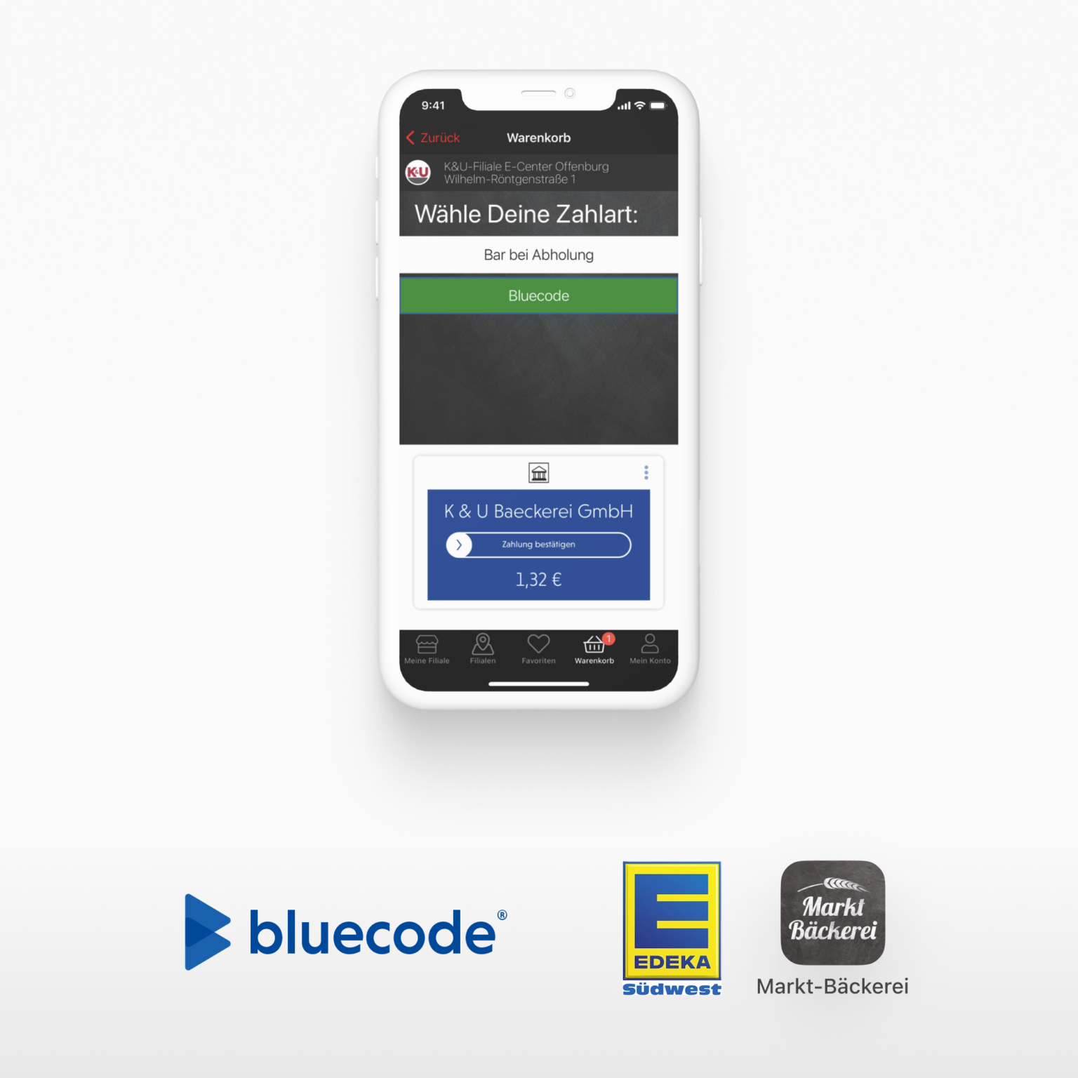 Bestell-Apps von EDEKA Südwest setzen auf Bluecode - Bluecode