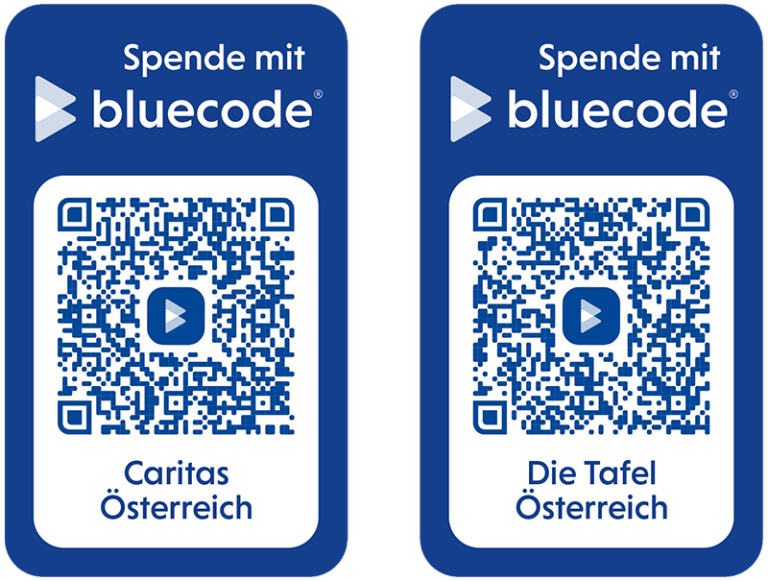 QR-Code-Sticker - Bluecode
